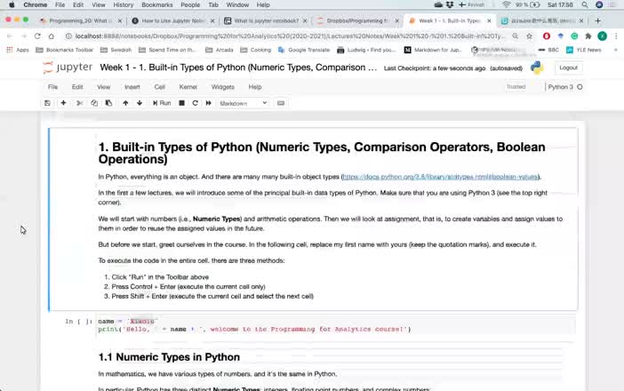 1. Built-in Types of Python (Numeric Types, Comparison Operators and ...